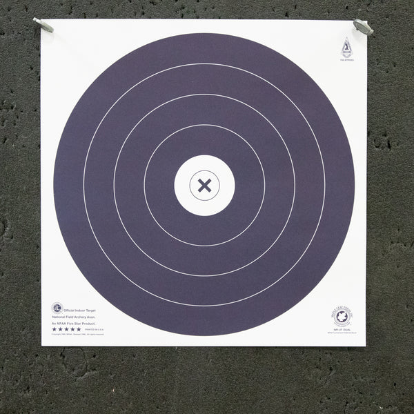 Indoor 5 Spot/Dual Spot Target – NFAA